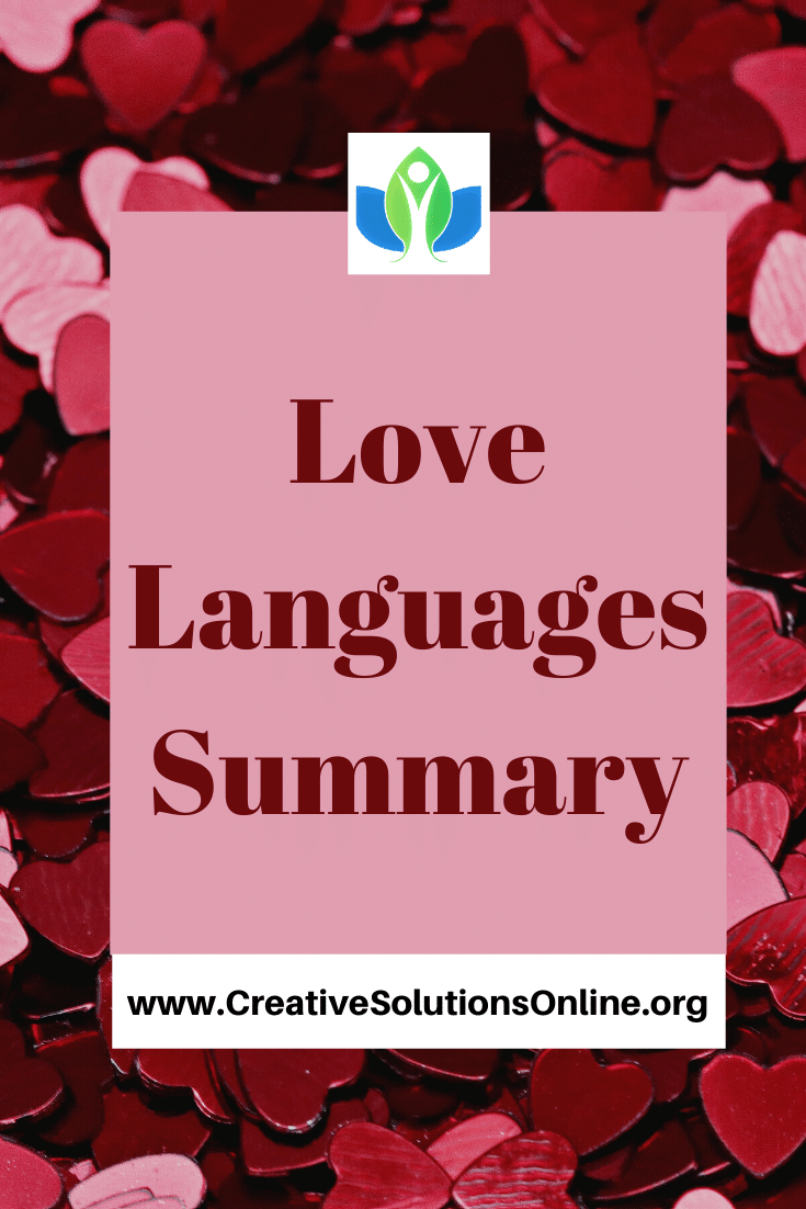 5 Love Languages - Overview » Creative Solutions Behavioral Health, PLLC